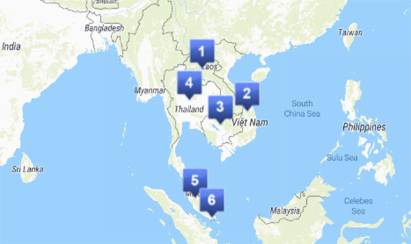 How to Travel Southeast Asia Backpacking Route by Land? Let this guide ...